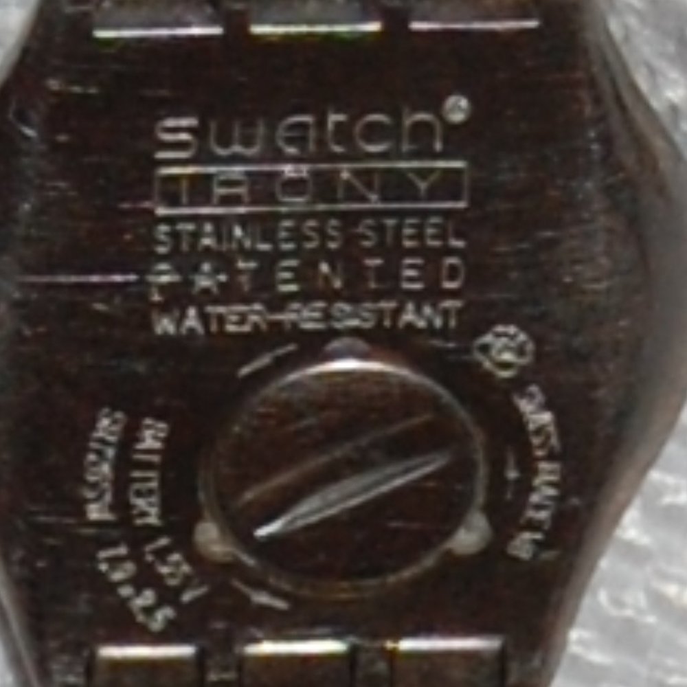 Swatch Irony Vintage Stainless Steel Patented Water R… - Gem